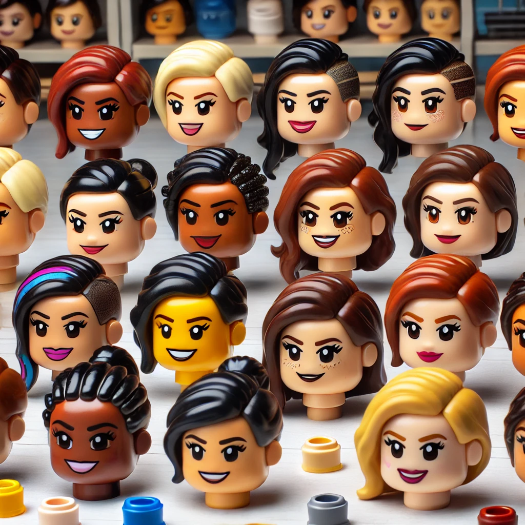 Lego Head Female: A Complete Guide to Female Lego Minifigure Heads ...