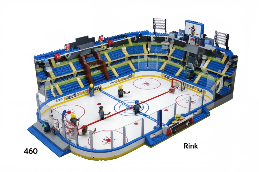 Lego Hockey Arena: Building the Ultimate Ice Rink with Lego Bricks ...