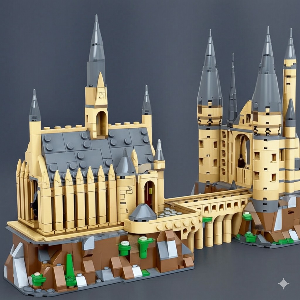 Lego Hogwarts Castle Harry Potter: A Magical Journey in Bricks - Red ...